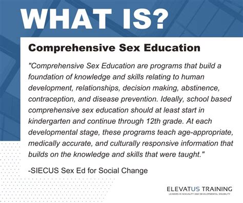 Katherine Mclaughlin On Linkedin What Is Comprehensive Sex Education Siecus Has A Great