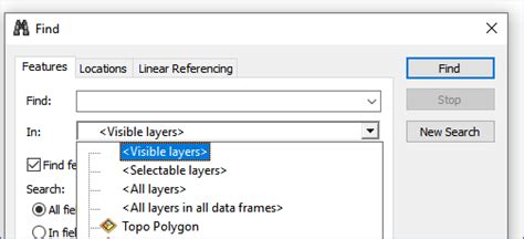 Arcgis Pro Locator Need Option To Search Visible Esri Community