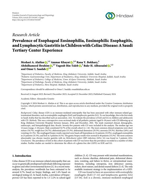 Pdf Prevalence Of Esophageal Eosinophilia Eosinophilic Esophagitis And Lymphocytic Gastritis