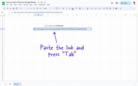 How To Insert A File Into Google Sheets