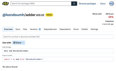 マルチランタイム時代のモダン Javascript レジストリ Jsr を使ってみる 豆蔵デベロッパーサイト