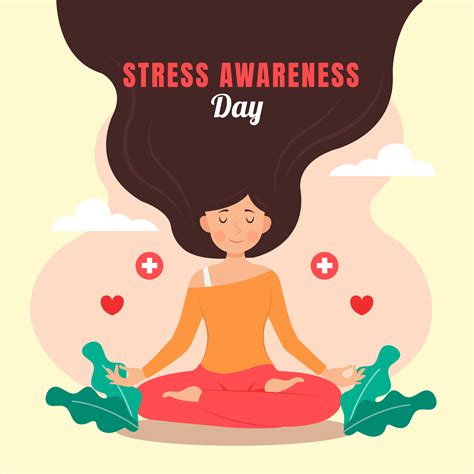 Relieving Stress Cartoon Clipart