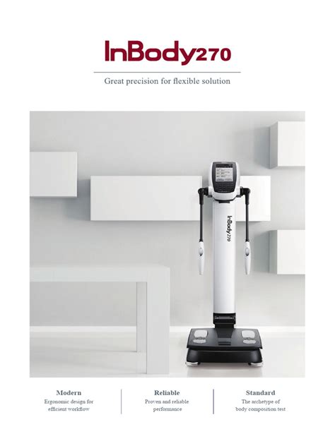 Inbody270 Catalogue Download Free Pdf Body Mass Index Obesity