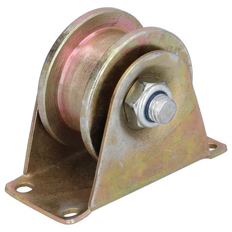 Buy Chiciris Pulley Wheel Rolling Gate Wheels H‑type Groove Wheel Rolling Gate Groove Wheel