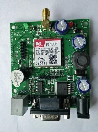 GSM Module Relay A Relay Is An Electrically As Well As Mechanically Download Scientific