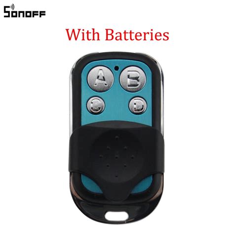 Sonoff 433MHz RF 4 Button Remote Control Device Controller