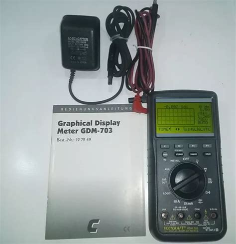 Graphic Multimeter Mit Oszilloskop Voltcraft Gdm 703 Und Akku Pack Wie