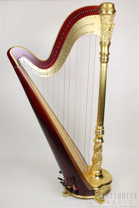 Venus Aquilan 47 String Concert Grand Pedal Harp