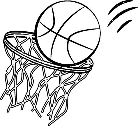 30 Free Printable Basketball Coloring Pages Scribblefun