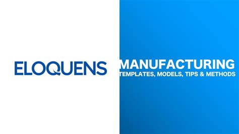 Manufacturing Excel Templates Instant Downloads Eloquens