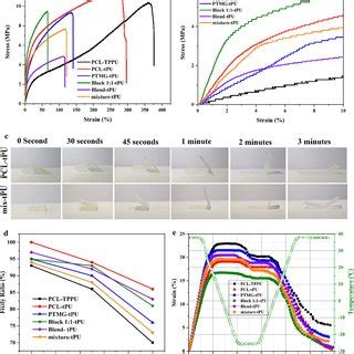 SEM Images Of PCL TPU Block TPU PTMG TPU First Row Download Scientific Diagram