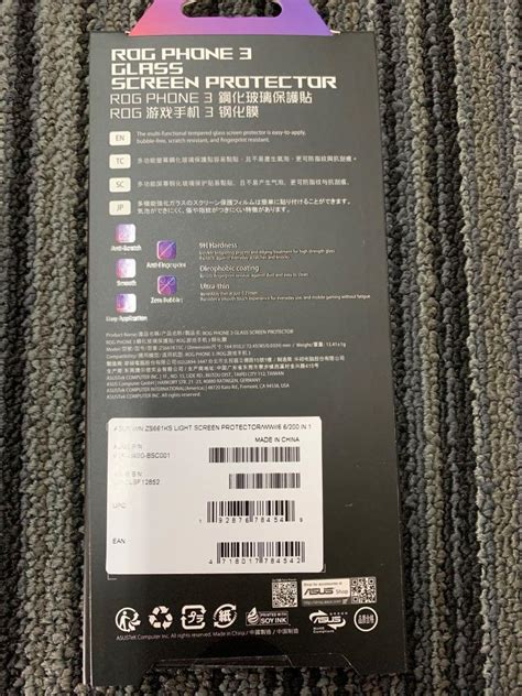 Asus Rog Phone Lighting Armor Case Mobile Phones Gadgets Mobile Gadget Accessories