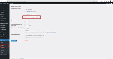 Setup Blog Page Configuration Thimpress Docs
