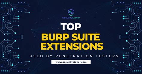Top Burp Suite Extensions Used By Penetration Testers Security Cipher