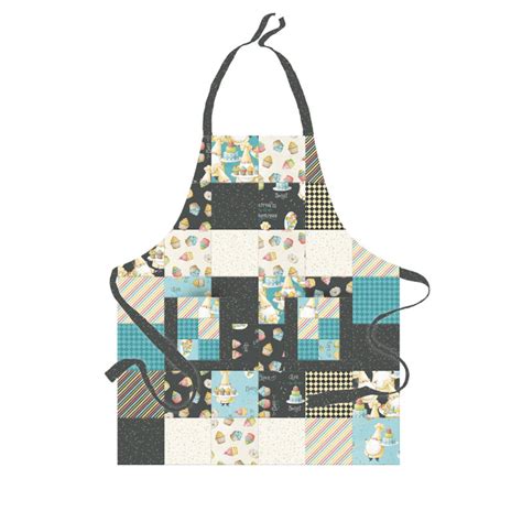 Patchwork Bakers Square Apron Pattern Free Digital Download