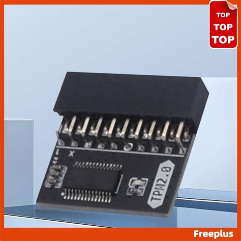 Tpm 2 0 Encrypted Security Module Board Lpc 20 Pin Mainboard Card For Windows 11 [freeplus My