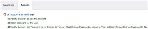 custom command to re enable disabled user and email w new password