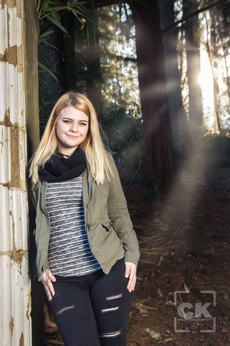 Morgan Senior Session Shively Park Astoria Chris Kryzanek Photography