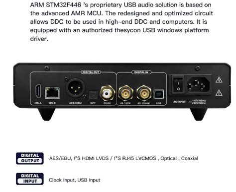 MUSICIAN STM32F446 Hi Fi Digital Interface User Manual