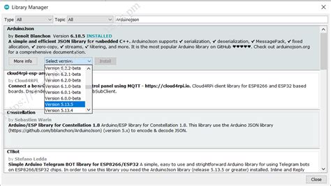 Esp32 Wifi Manager With Mqtt Node Red And Json Serialization