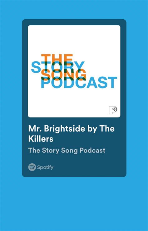 Story song : r/TheKillers
