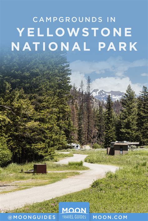 Yellowstone National Park Camp Sites Map Perfect 3 Day Yellowstone