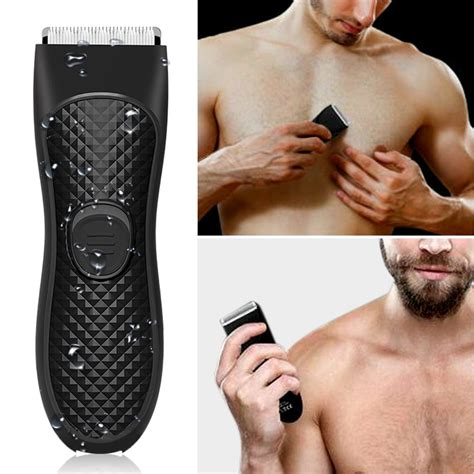 Jahyshow Electric Pubic Hair Trimmer Rechargeable Waterproof Men
