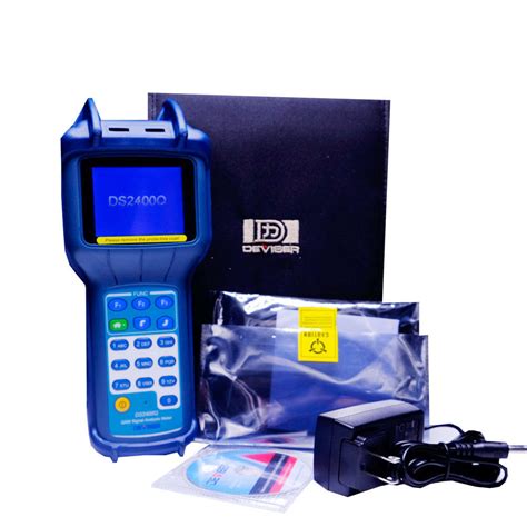 High Efficiency Ftth Ds2400q Color Screen Dvb C Qam Analyzer For Network Signal Testing