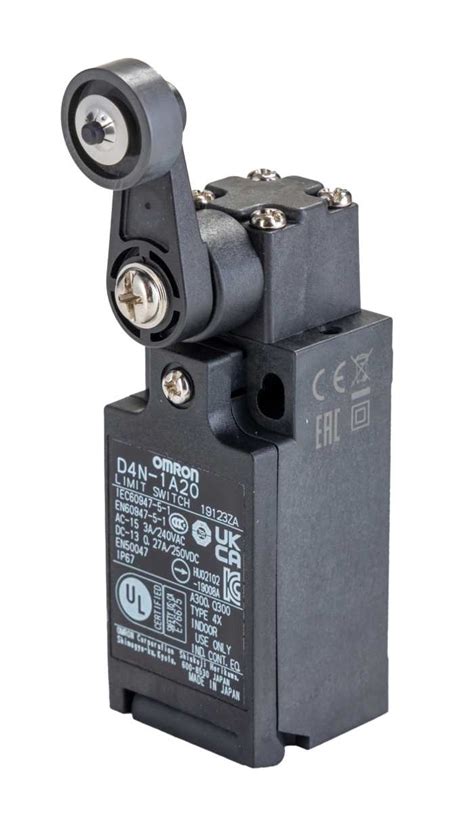 D4n 1a20 Omron Omron D4n Series Roller Lever Limit Switch 1nc1no