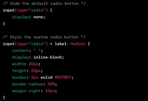 Html Radio Button On Click A Definitive Guide