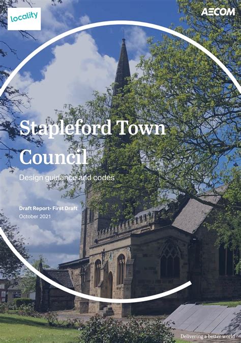 the 2021 2038 design code report document stapleford town council
