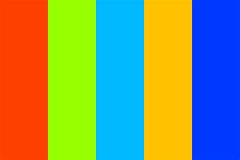 Windows User Color Palette