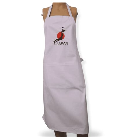 Adult Novelty Bib Aprons With Japan Embroidered Motif Bags N Aprons