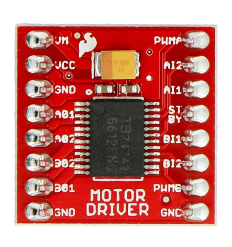 buy motor driver dual tb6612fng with headers botland robotic shop