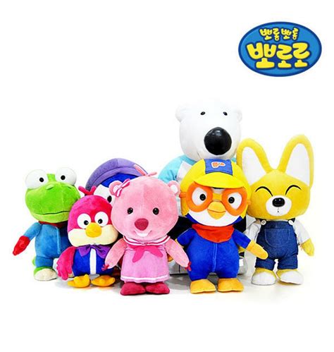 뽀로로 봉제인형 애디 크롱 패티 루피 해리 포비 애착인형 티몬
