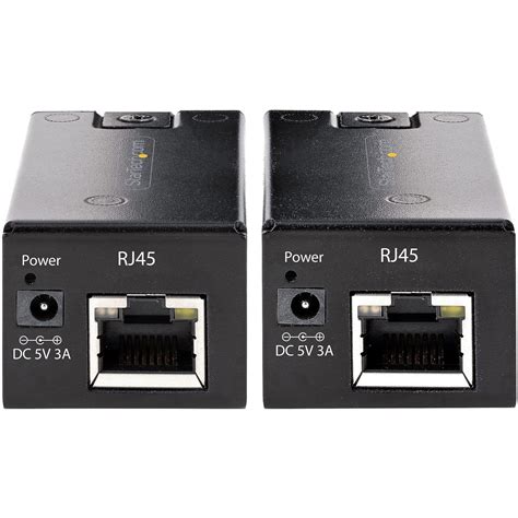 Startech Com Usb Extender1 X Network Rj 45 1 X Usb492 13 Ft Extended Rangemetalblack C15012