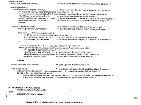 data link layer review advanced computer networks data