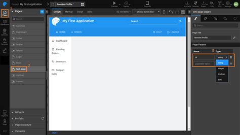 Page Parameters Wavemaker Docs