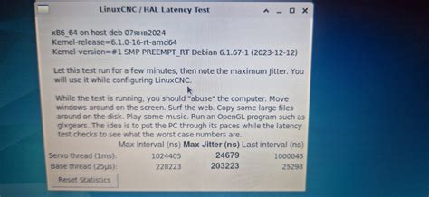 Jitter 200000 Linuxcnc