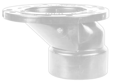 oversize cast iron offset flange in a concrete terry love 54 off