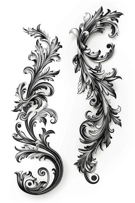 simple black and white patterns on a clean white background suitable