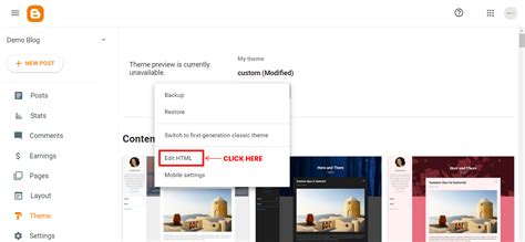 How To Edit Blogger Template Xml And Css Rustcode