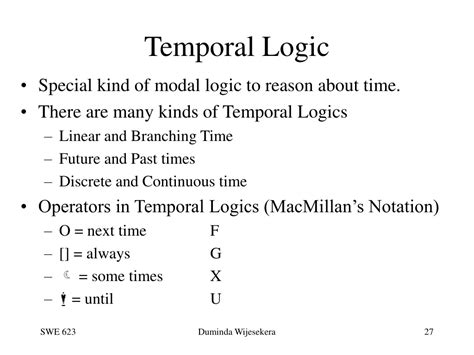Ppt Modal Dynamic And Temporal Logics Powerpoint Presentation Free Download Id 9294143