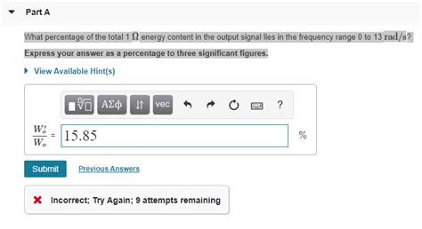 Solved The Input Current Signal In The Circuit Seen In