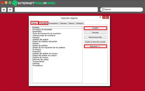Importar Datos en Access Guía Paso a Paso
