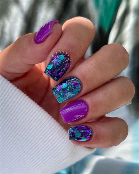 30 Best Blue And Purple Nail Design Ideas You Should Check