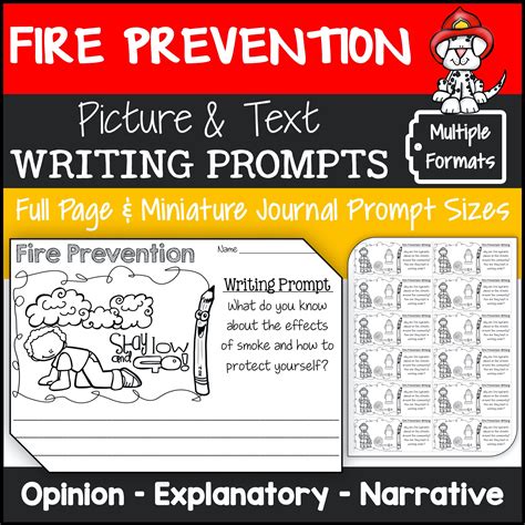 Fire Safety Writing Prompts Made By Teachers