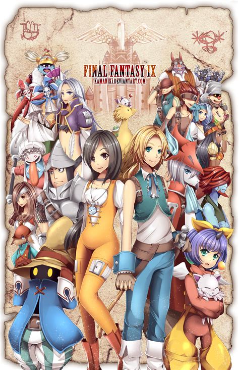 Kamaniki Adelbert Steiner Baku Ff9 Beatrix Blank Ff9 Brahne