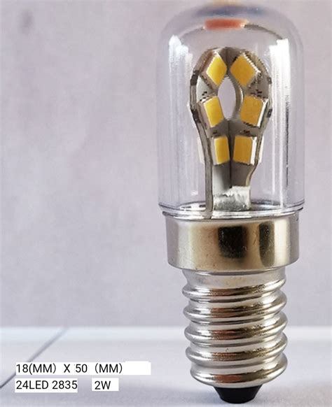 2w T18 Microwave Refrigerator Led Bulb 12v 24v 36v 48v 60v 110v 6v 9v