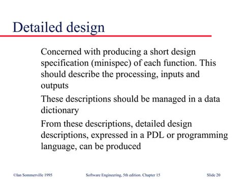 Function Oriented Design Ppt Databases Computer Software And Applications
